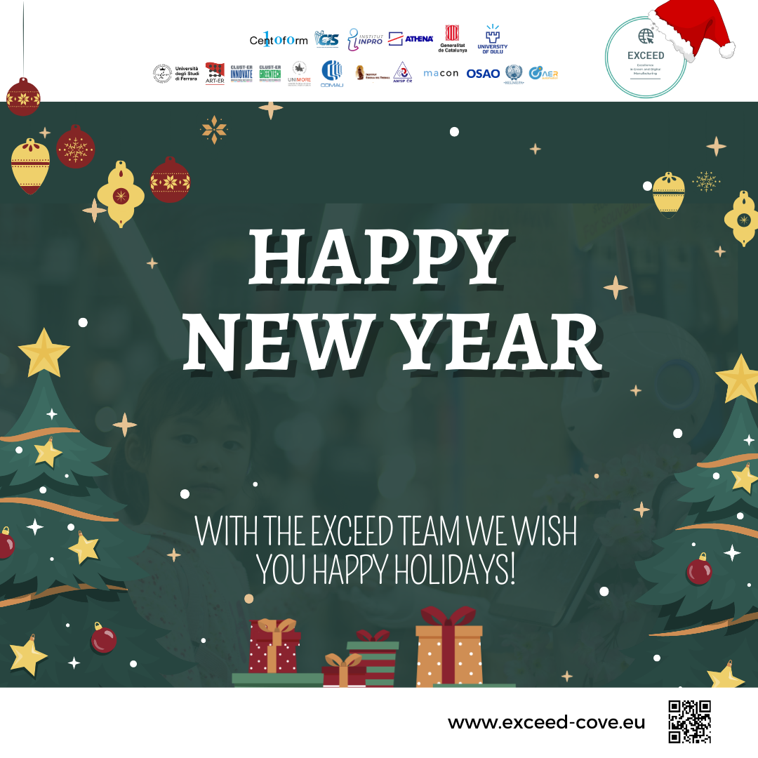 EXCEED COVE - The EU network on eco-digital innovation in Advanced Manufacturing - Exceed Cove ...